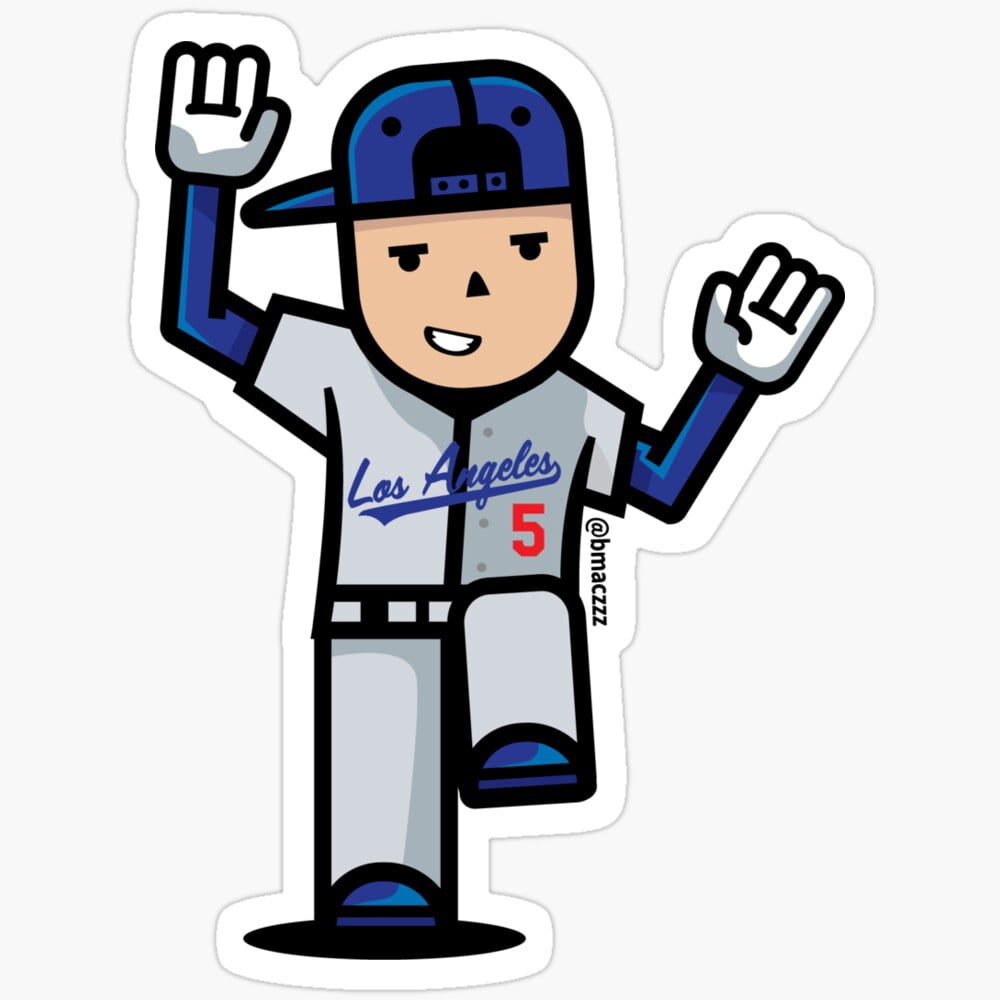 Los Angeles #5 Celebration Sticker Baseball Sticker, Football Sticker ...