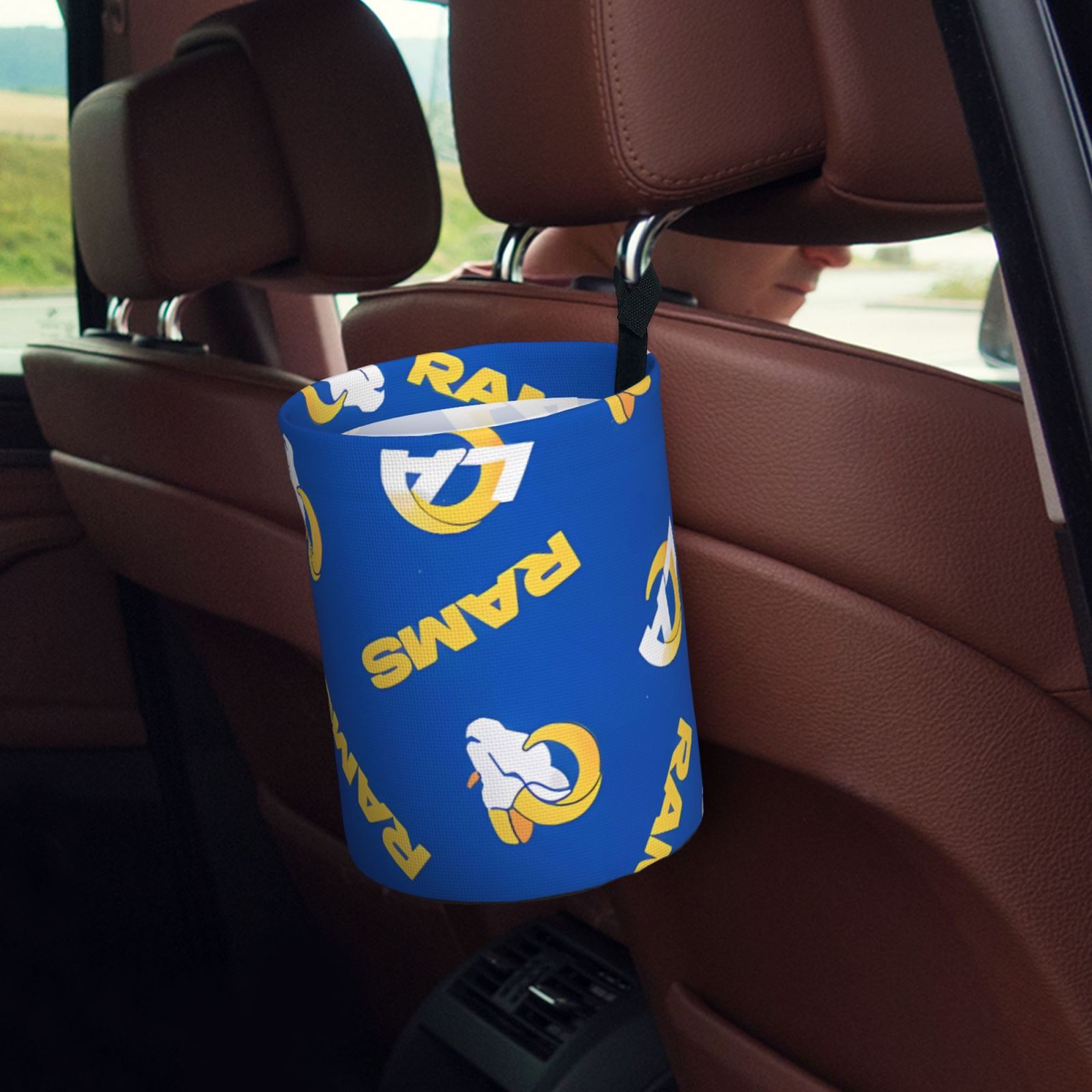 Los_Angeles America Football Team-Inspired Car Trash Can - 600D Oxford ...