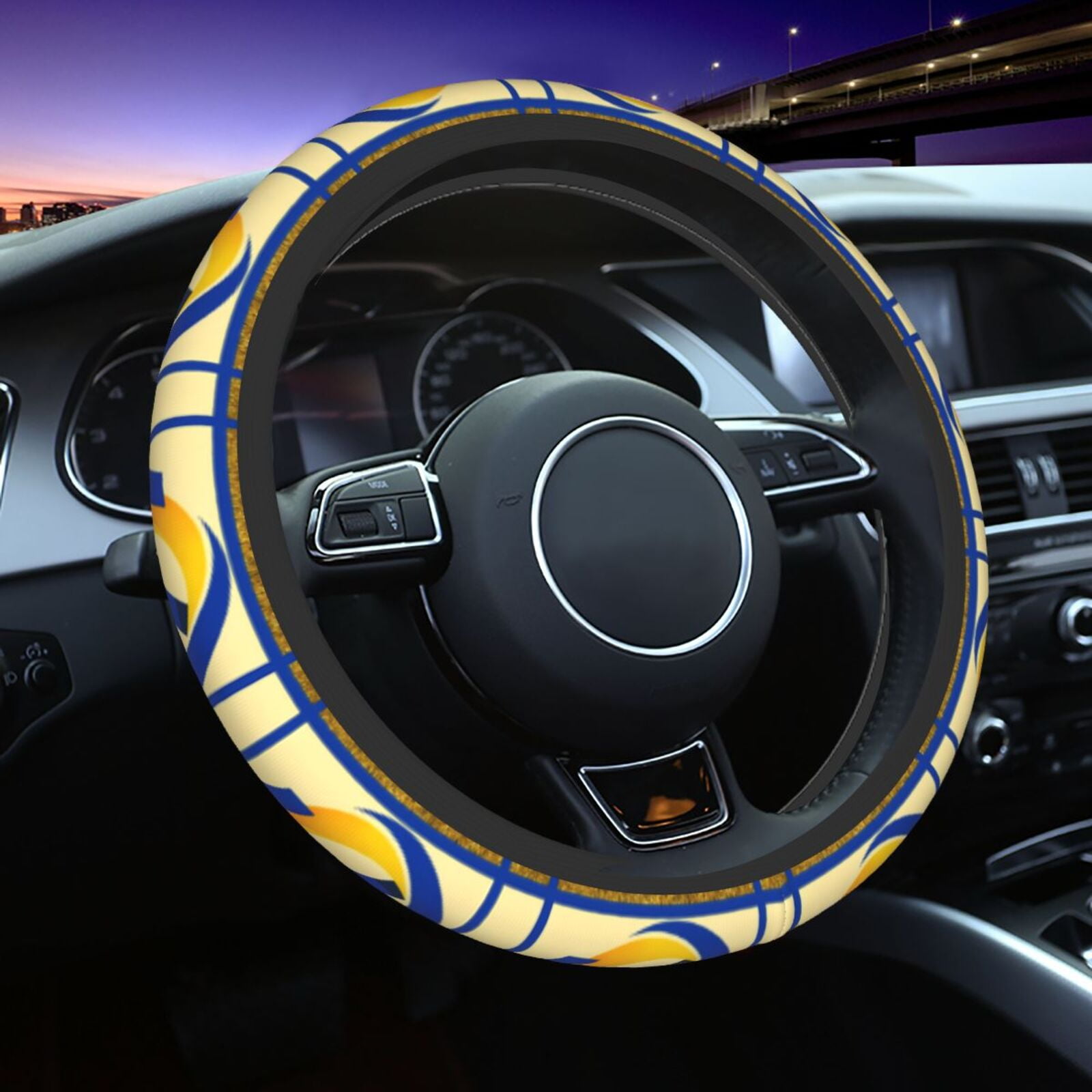 Los_Angeles America Football Team-Inspired Steering Wheel Cover - Non ...
