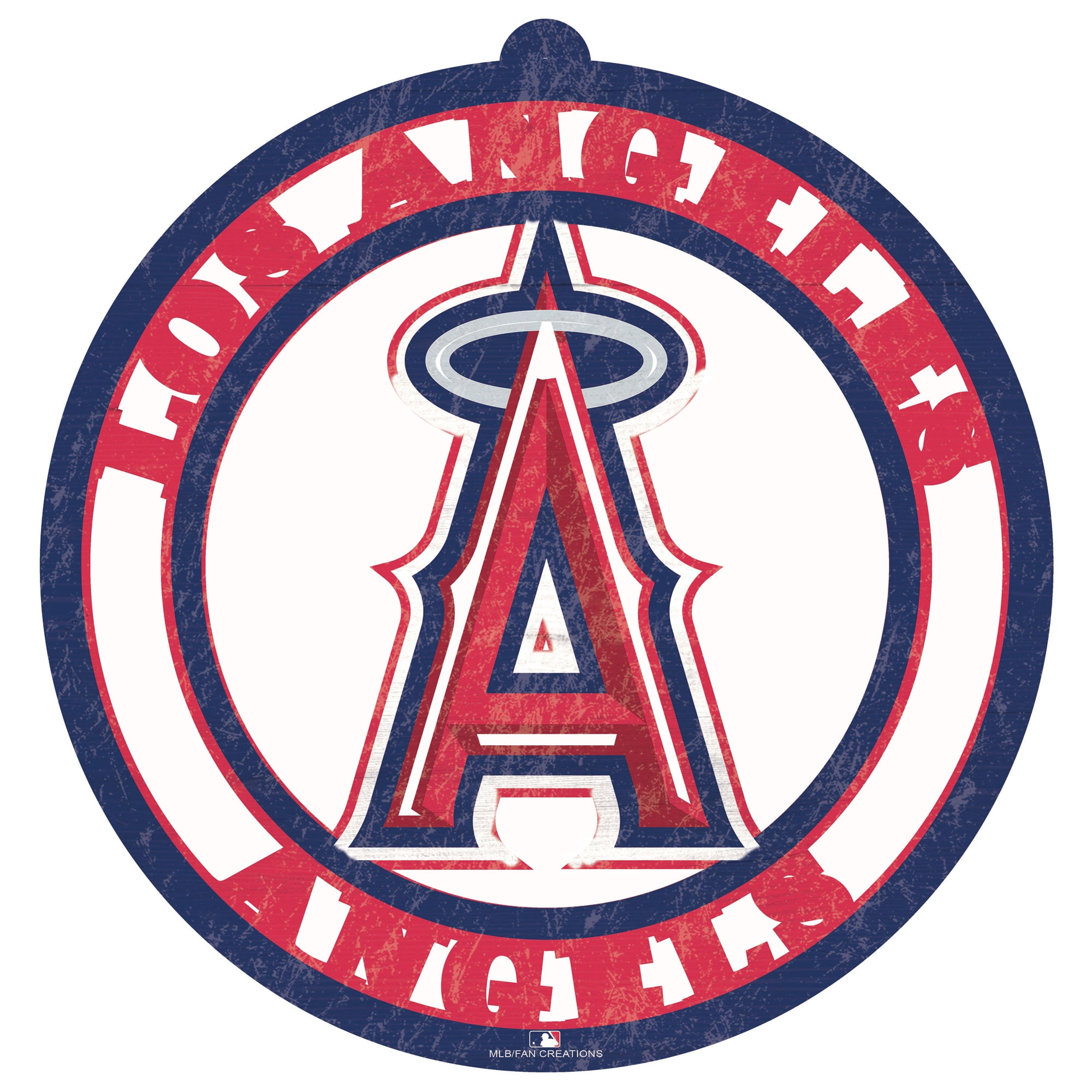 Los Angeles Angels 16'' Team Color Logo Cutout - Walmart.com