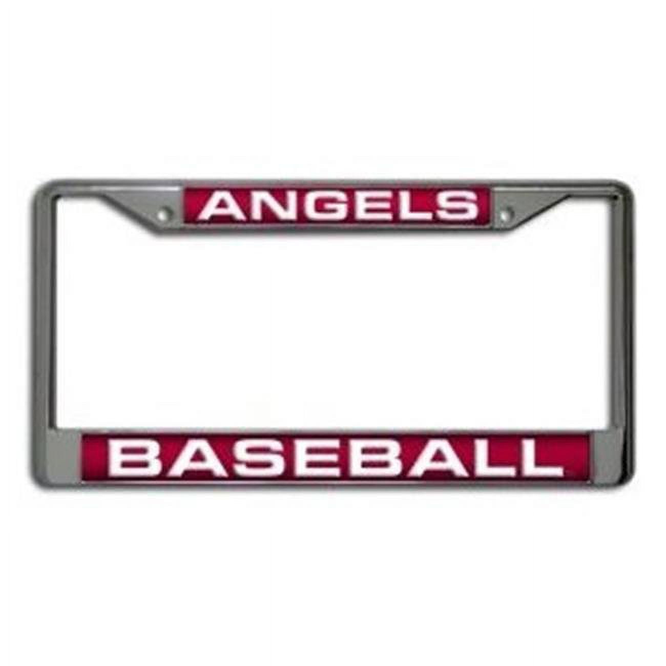 Los Angeles Angels License Plate Frame Laser Cut Chrome - Walmart.com