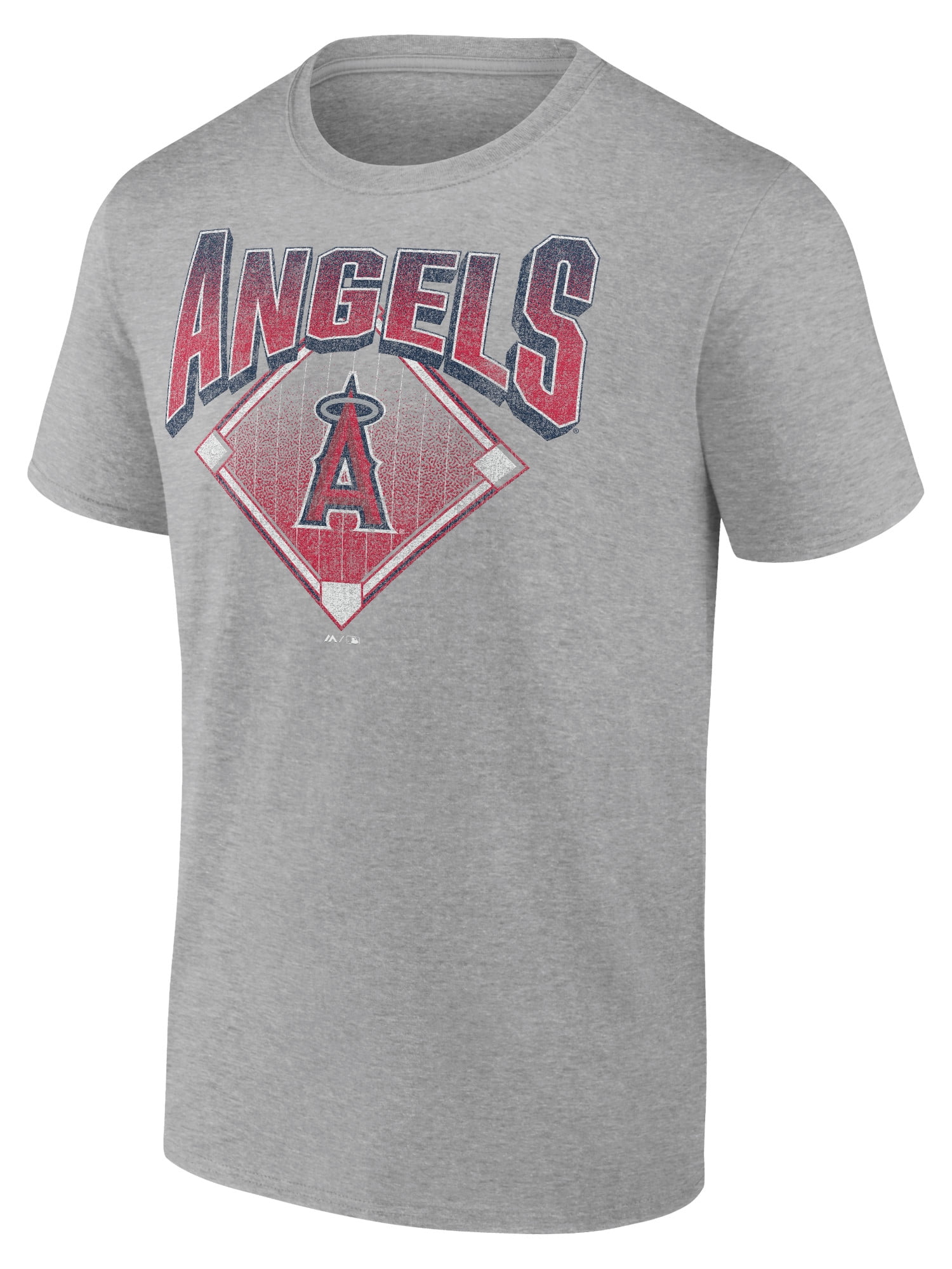 Los Angeles Angels MLB Good Slides Men's Crew Neck Short Sleeves T ...