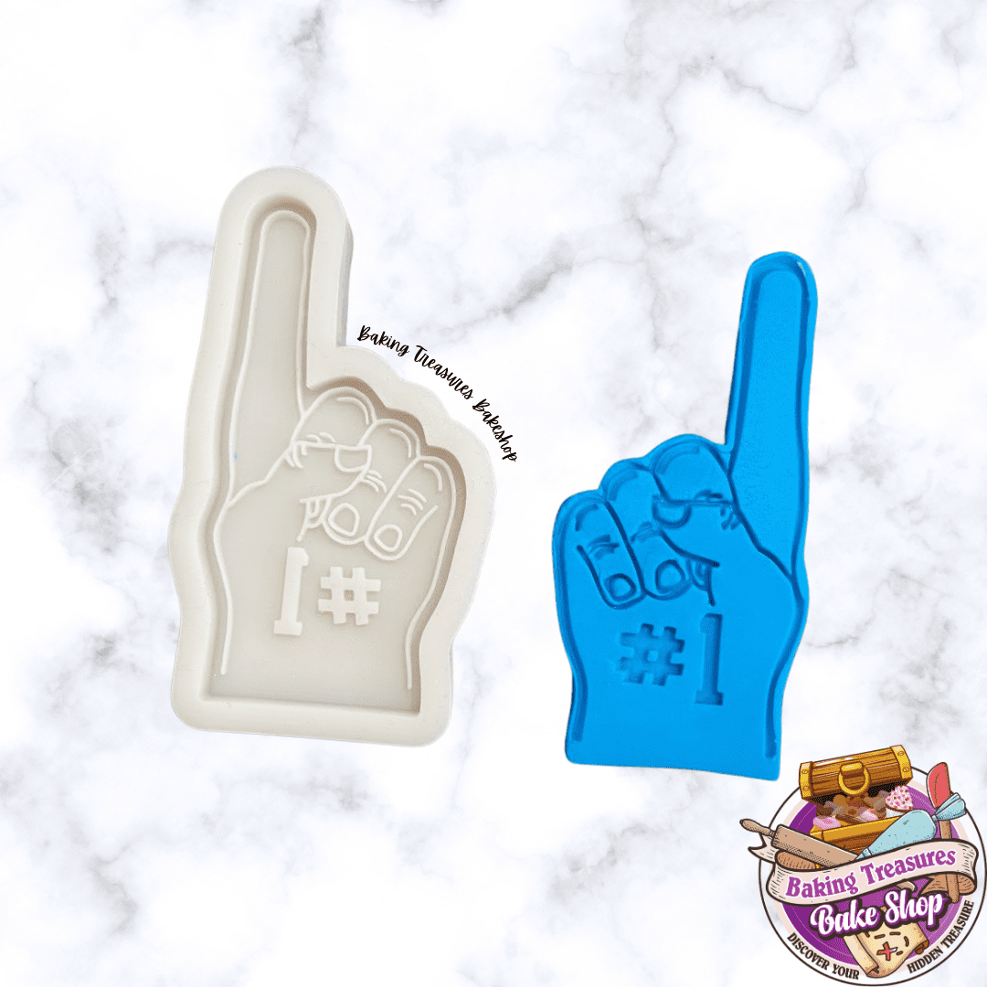 Los Angeles Baseball Dodger Foam Finger Silicone Mold - Walmart.com