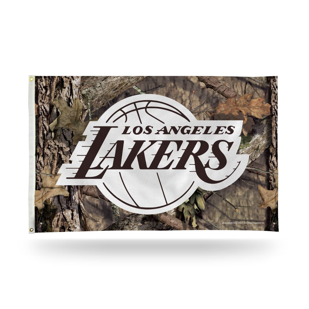 Los Angeles Basketball Lakers 3x5 Indoor Outdoor Camo Banner Flag with ...