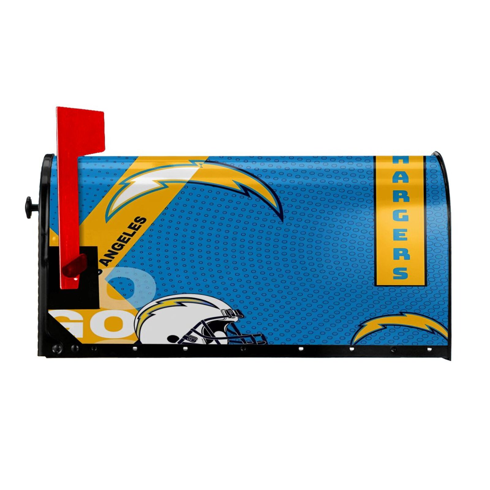 Los_Angeles C Team Magnetic Mailbox Cover 21x18 in/25.5x21 in, PVC ...