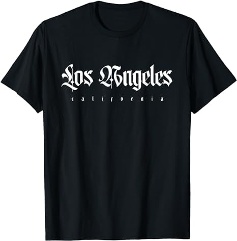 Los Angeles California Novelty T-Shirt - Walmart.com