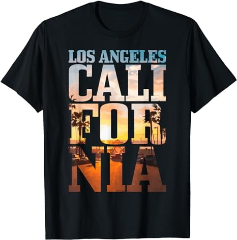 Los Angeles California Retro LA Vintage T-Shirt - Walmart.com