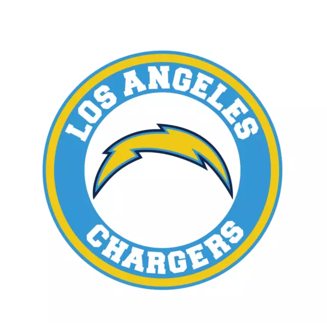 Los Angeles Chargers Sticker Phone Decal Water Bottle Stickers Car ...