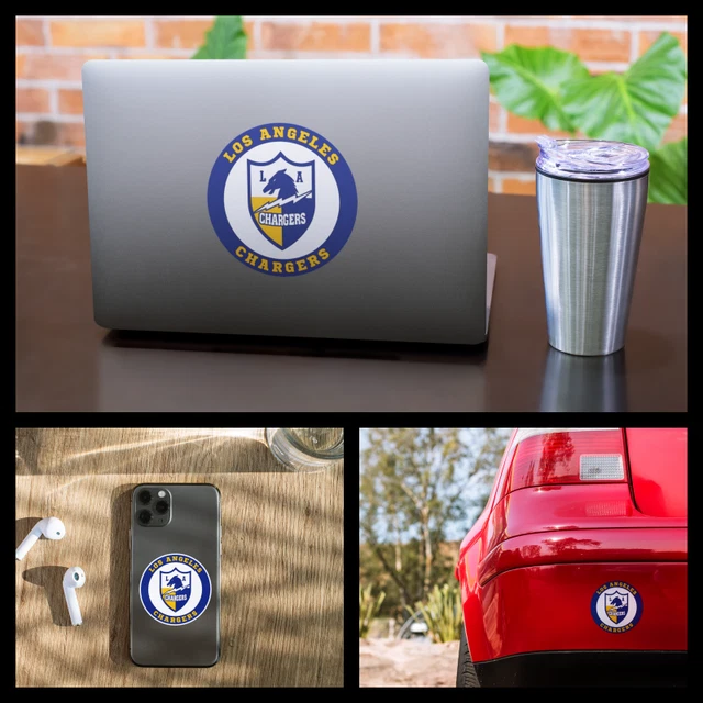 Los Angeles Charges Logo Sticker Phone Decal Water Bottle Stickers Car ...