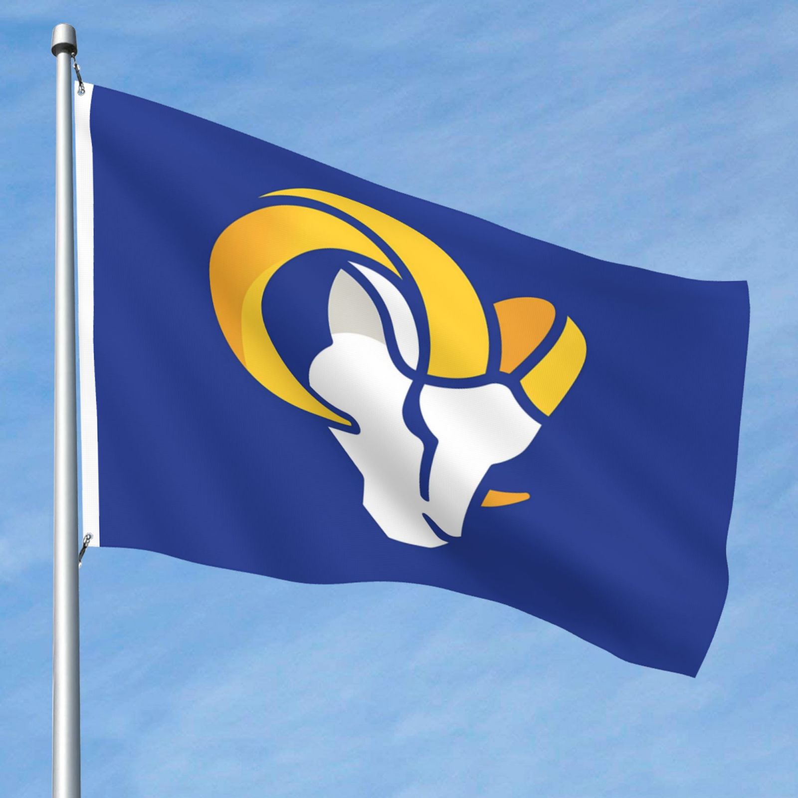 Los_Angeles City Football team flag double-sided 5x8ft flags patio ...