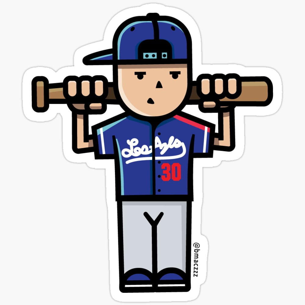 Los Angeles - On Deck Sticker Baseball Sticker, Football Sticker ...