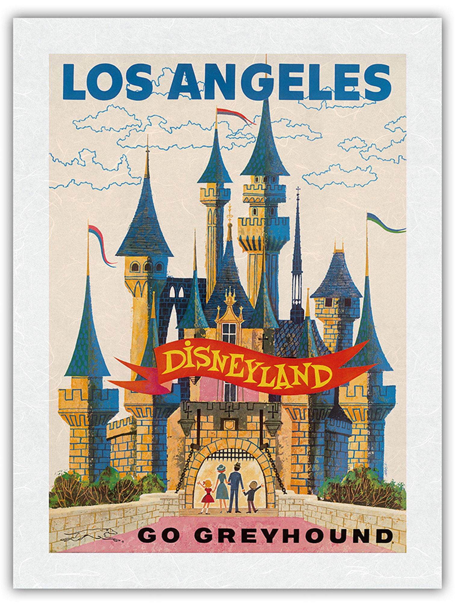 Los Angeles - Disneyland - Go Greyhound (Greyhound Bus Lines ...