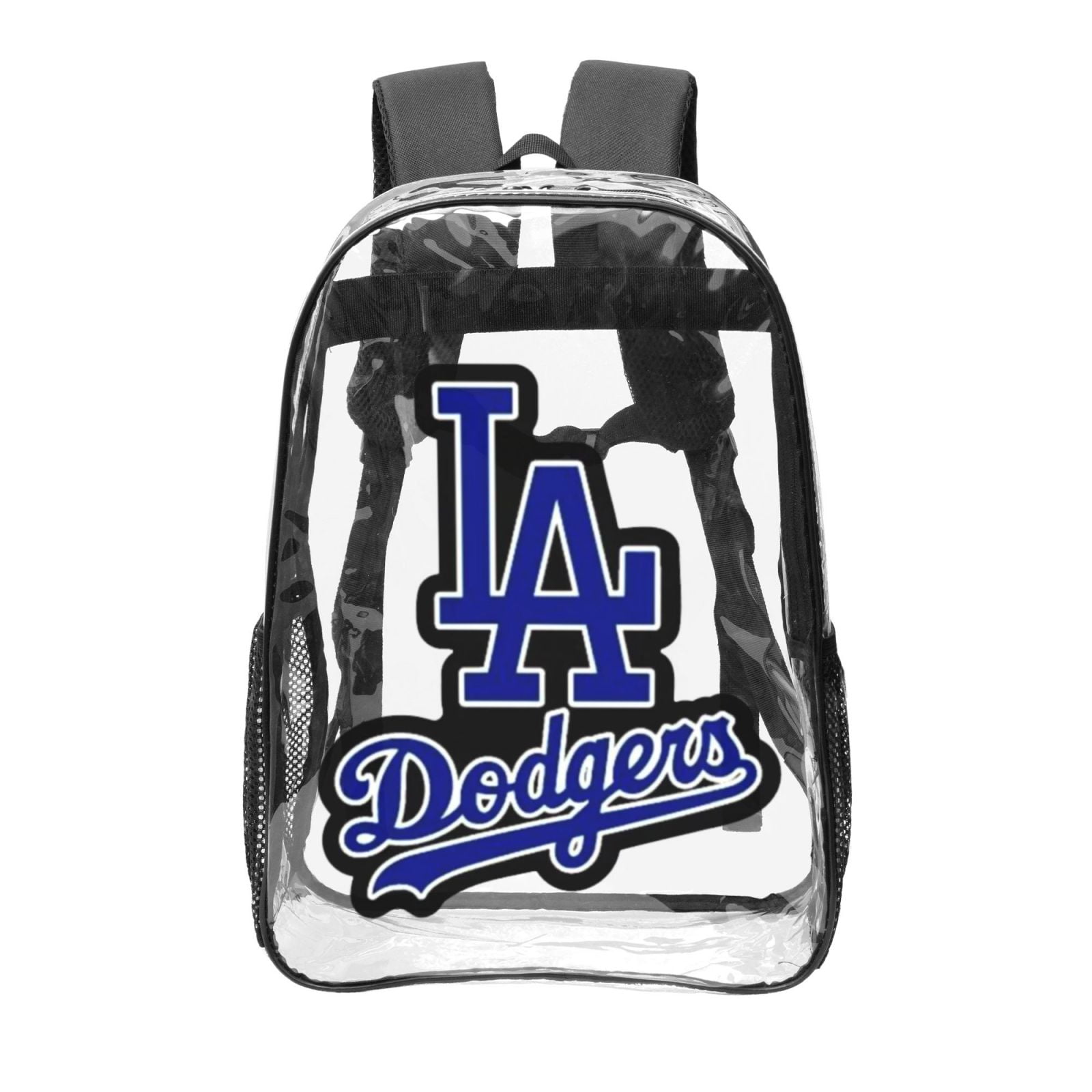 Los — Angeles — Dod—gers 16In Transparent backpack School Bookbag ...