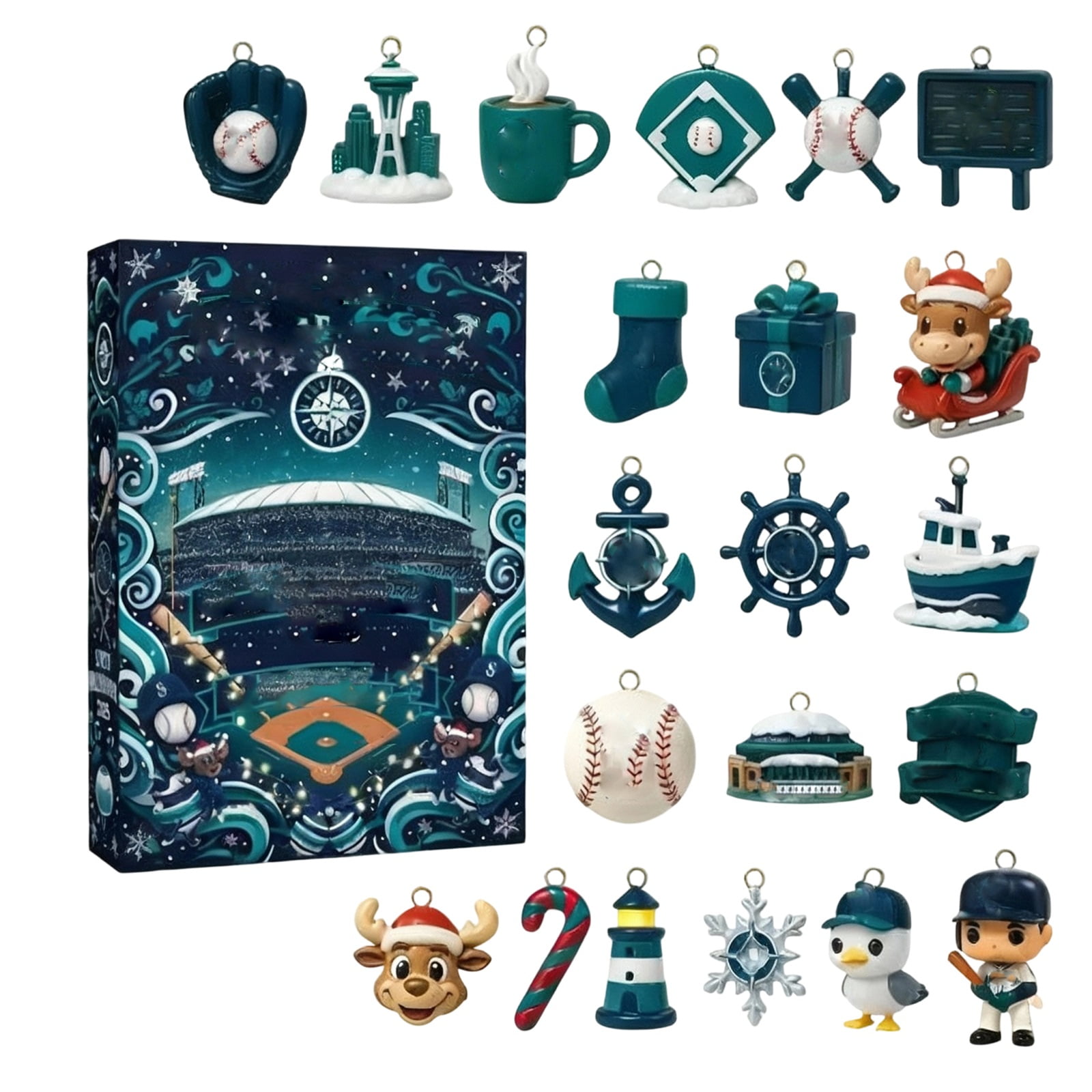Los Angeles Dodger Baseball Team Inspired Advent Calendar 2025 – 24 ...
