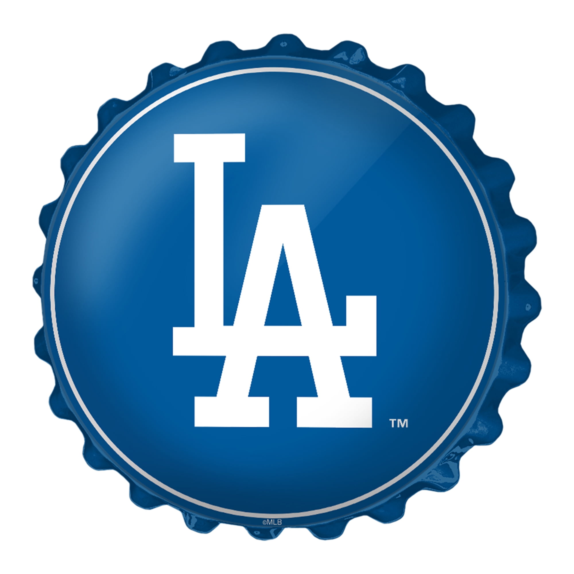 Los Angeles Dodgers 18.5" Bottle Cap Wall Sign - Walmart.com