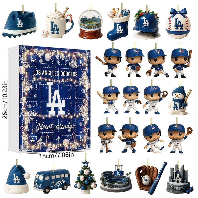Dodgers Christmas Decorations