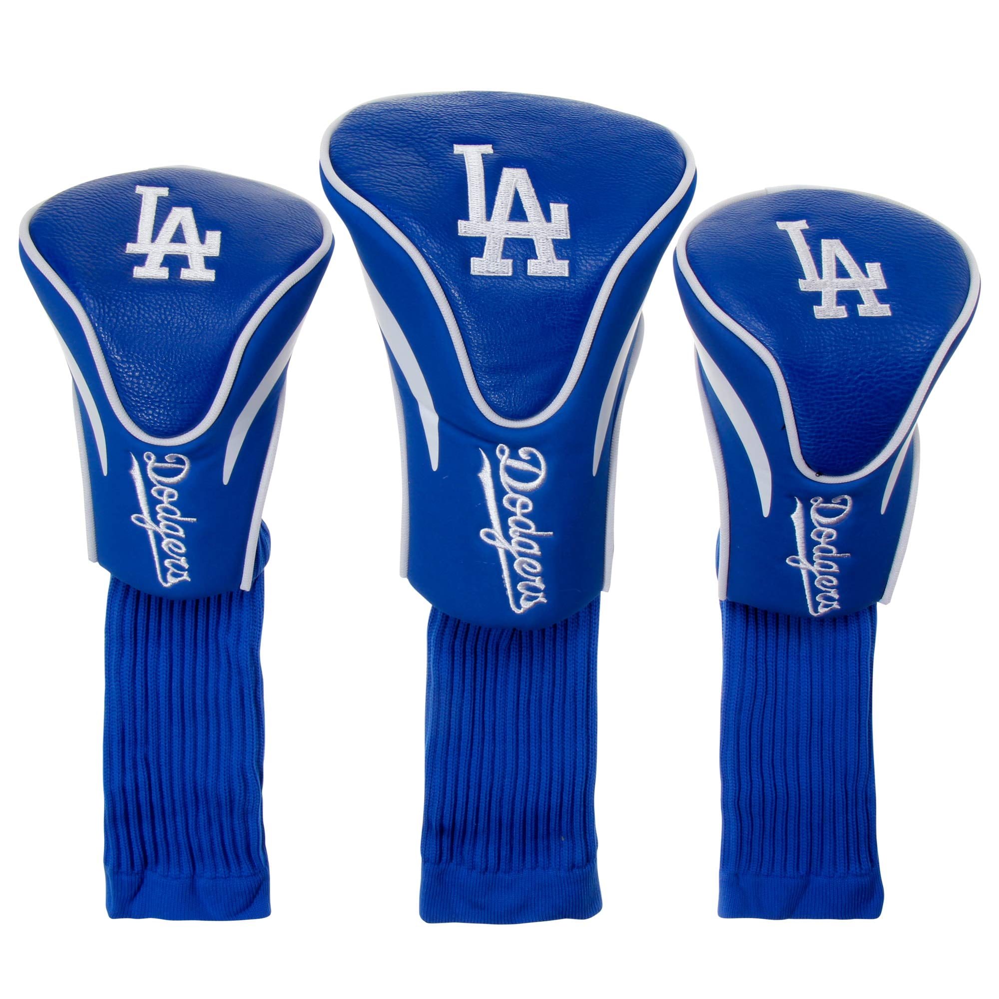 Los Angeles Dodgers Official MLB 3 Pack Contour Head Cover by Team Golf ...