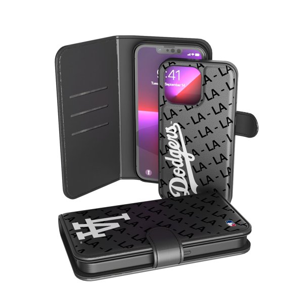 Los Angeles Dodgers iPhone Text Backdrop Rugged Case - Walmart.com