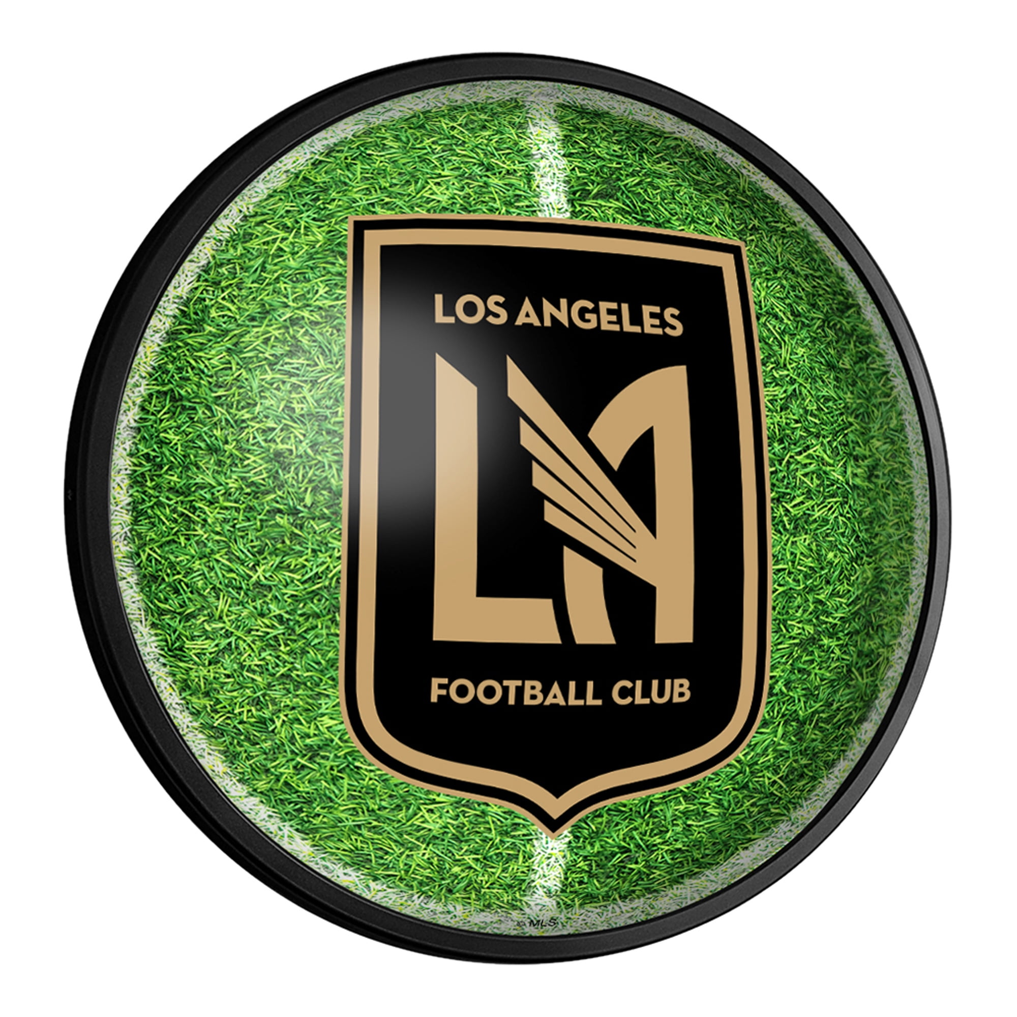 LAFC 18'' Round Slimline Illuminated Field Wall Sign - Walmart.com