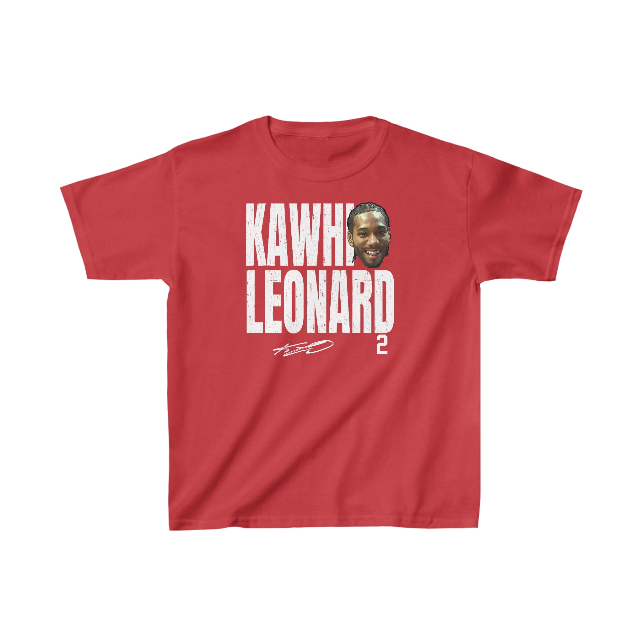 Los Angeles Kawhi Leonard #2 cartoon Basketball fans gift Kids Cotton ...