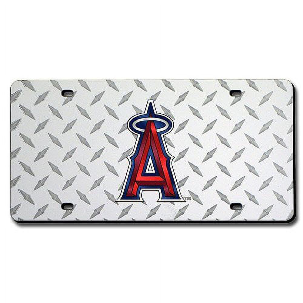Los Angeles LA Baseball Angels of Anaheim Laser Cut Diamond Plate ...