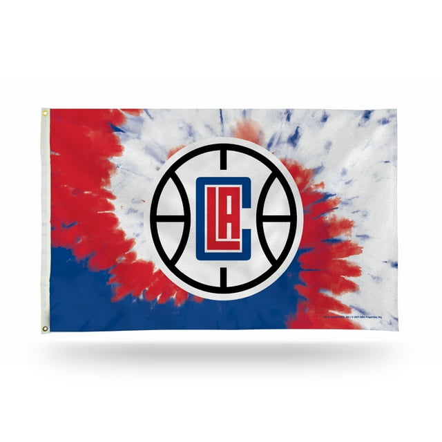 Los Angeles LA Basketball Clippers Bold Tie Dye Design 3x5 Indoor ...