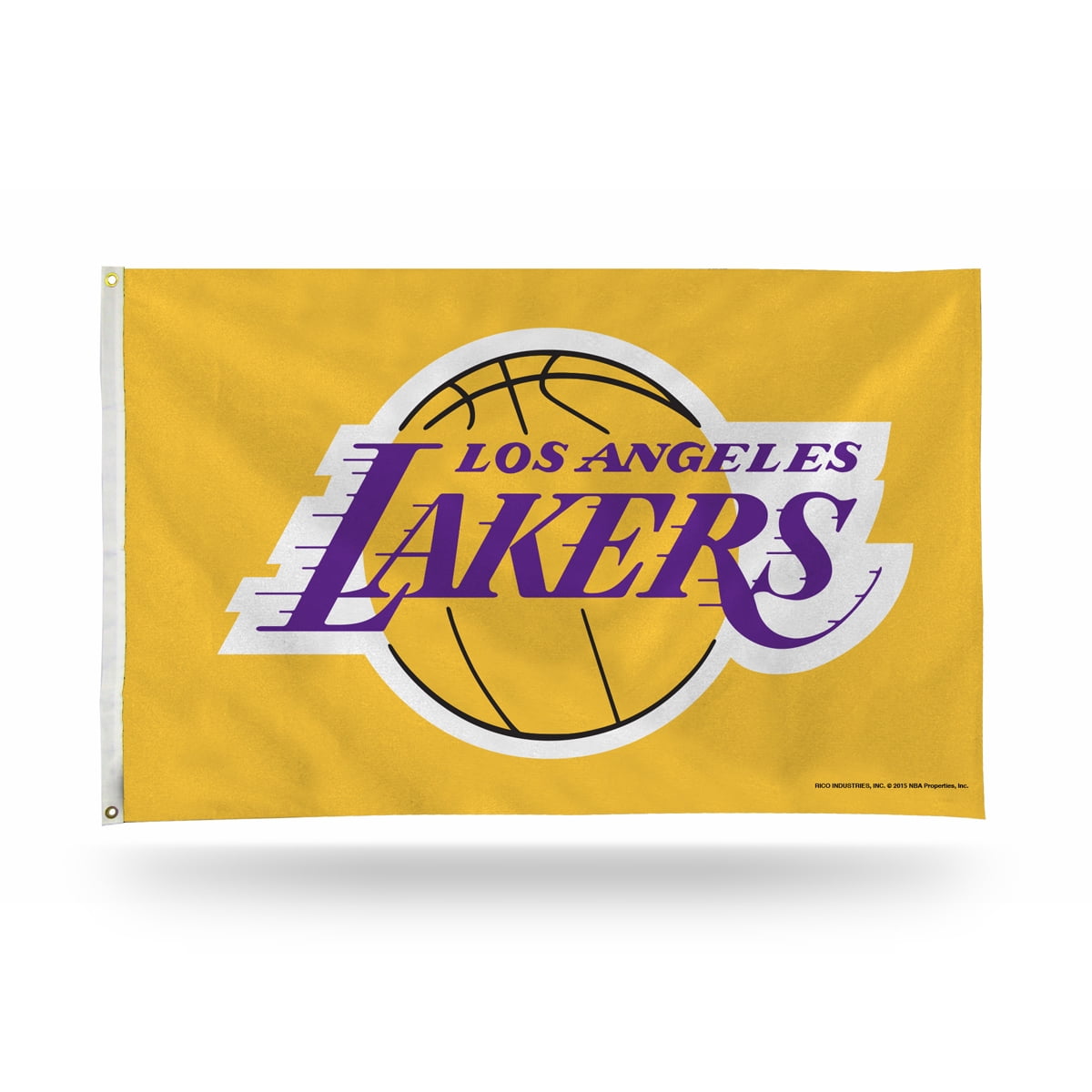Los Angeles LA Basketball Laker's 3x5 Indoor Outdoor Banner Flag w ...