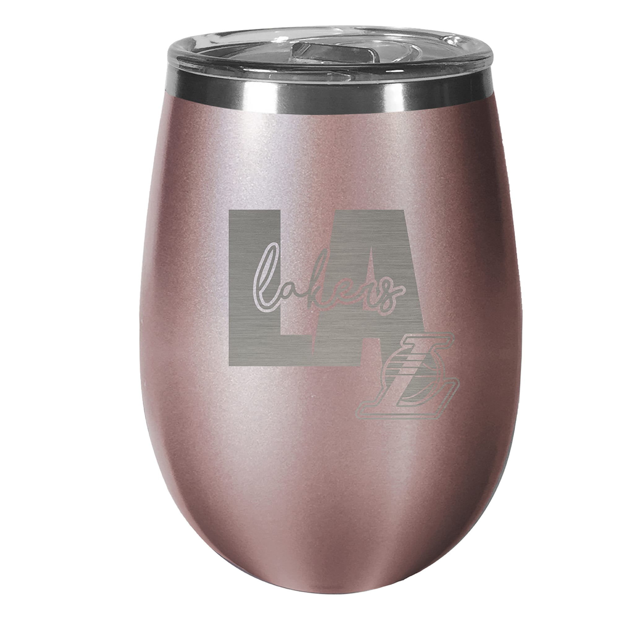 Los Angeles Lakers 10oz. Rose Gold Wine Tumbler - Walmart.com