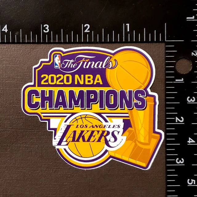 Los Angeles Lakers 2020 Finals Champions Sticker Phone Decal Water ...
