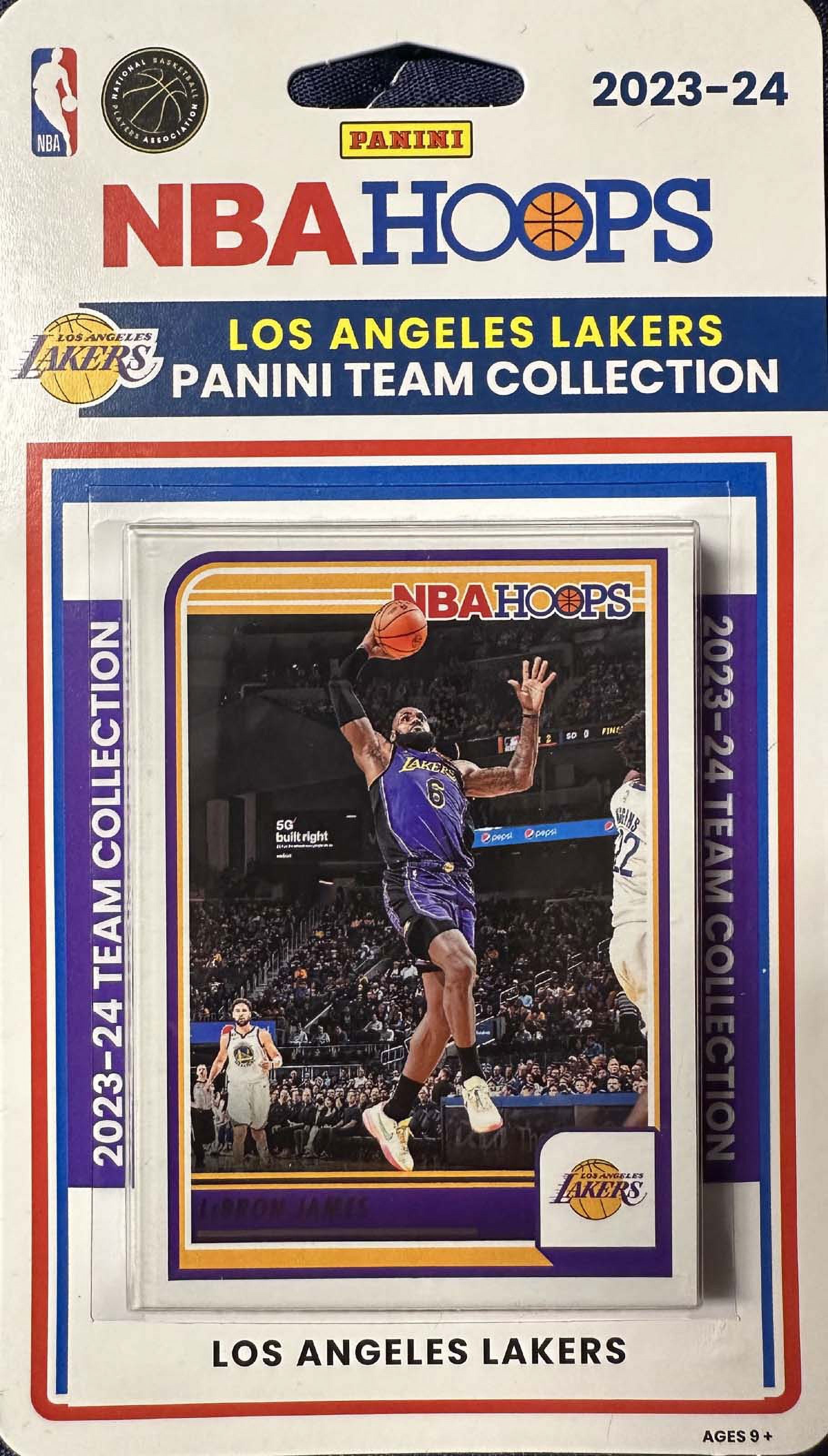 Los Angeles Lakers 2023 2024 Hoops Factory Sealed Team Set LeBron James ...