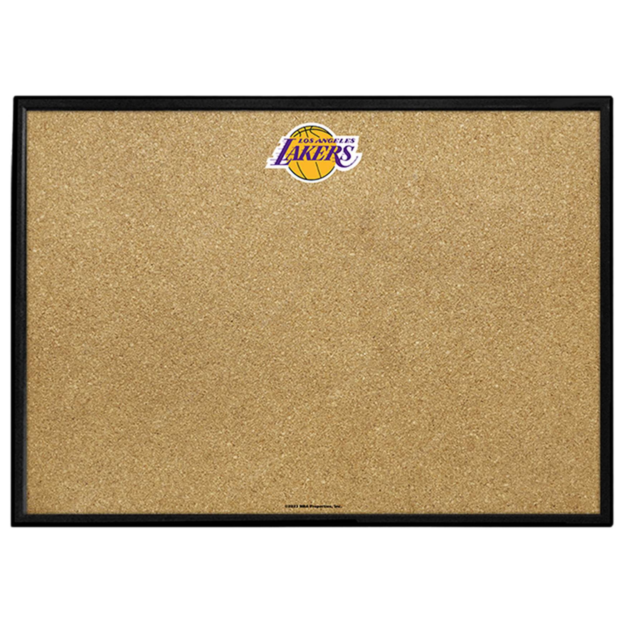 Los Angeles Lakers 27" x 19" Framed Cork Board - Walmart.com