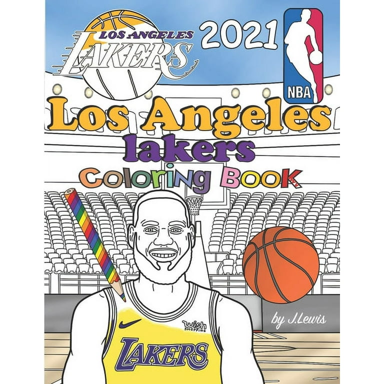 los angeles lakers logo coloring pages
