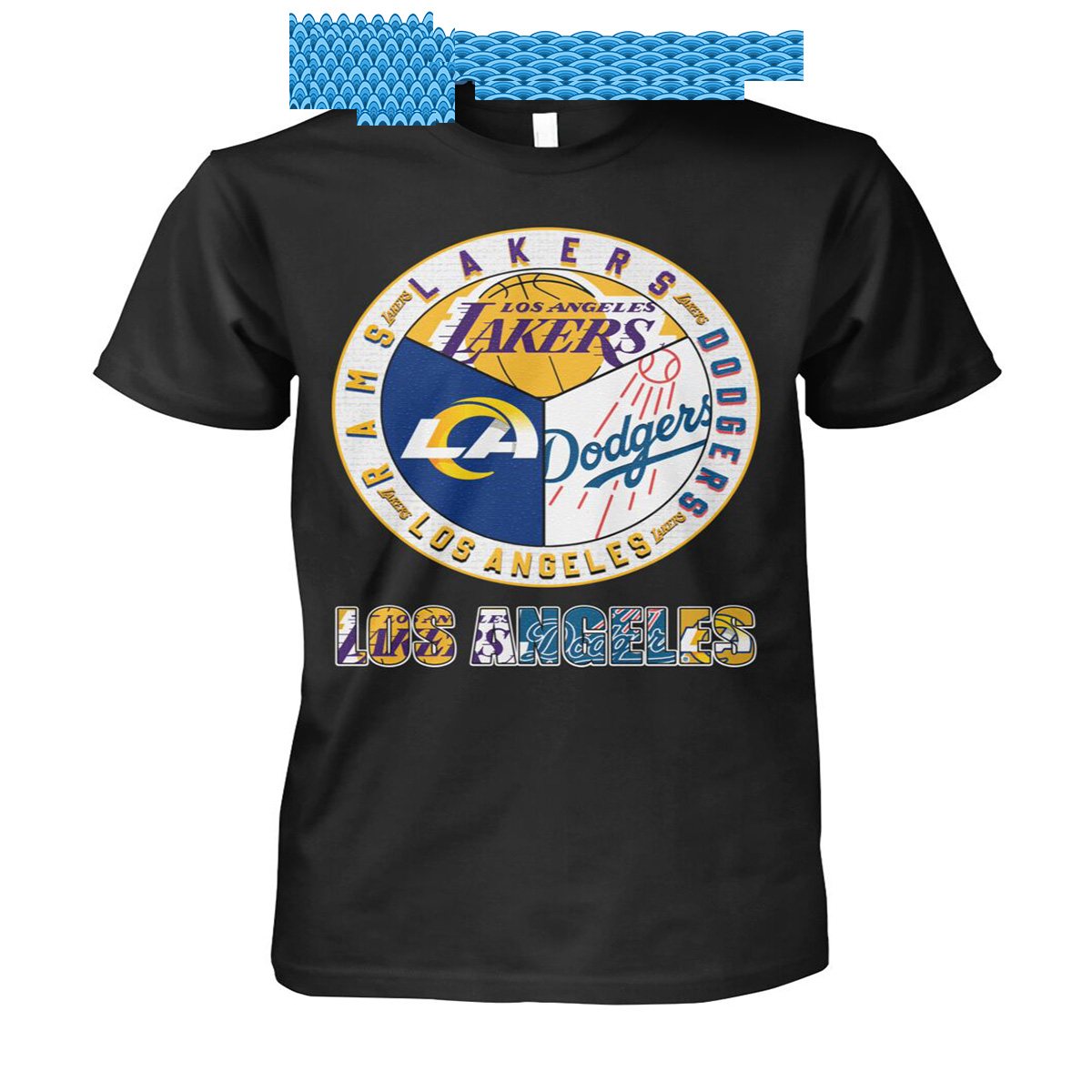 Los Angeles Lakes Dodgers Rams City Champions T Shirt - Walmart.com