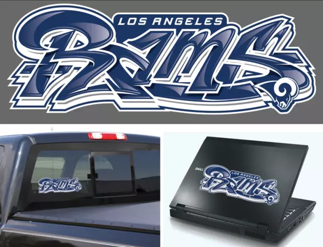 Los Angeles Los Angeles Football Team Sticker Decal Graffiti Car Truck ...