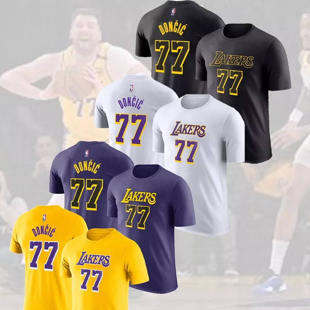 Los Angeles Luka Doncic #77 Name & Number Player - Walmart.com