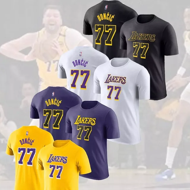 Los Angeles Luka Doncic #77 Name & Number Player - Walmart.com