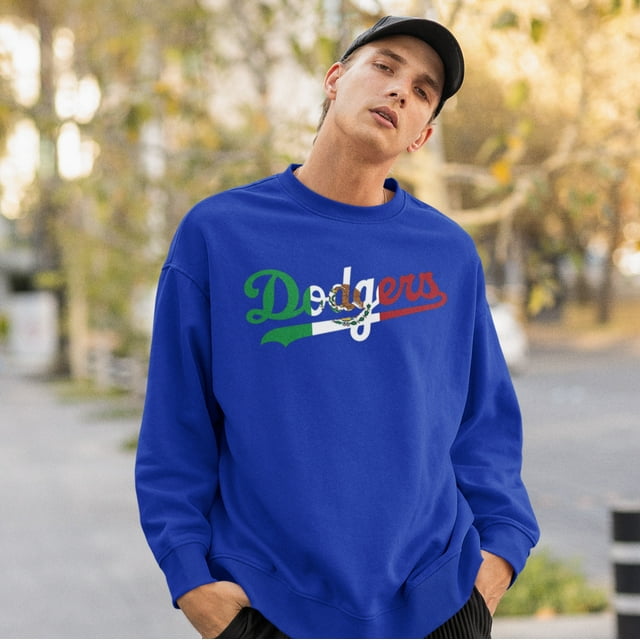 Los Angeles Mexican Pride Dodger Crewneck Sweatshirt | World Series ...