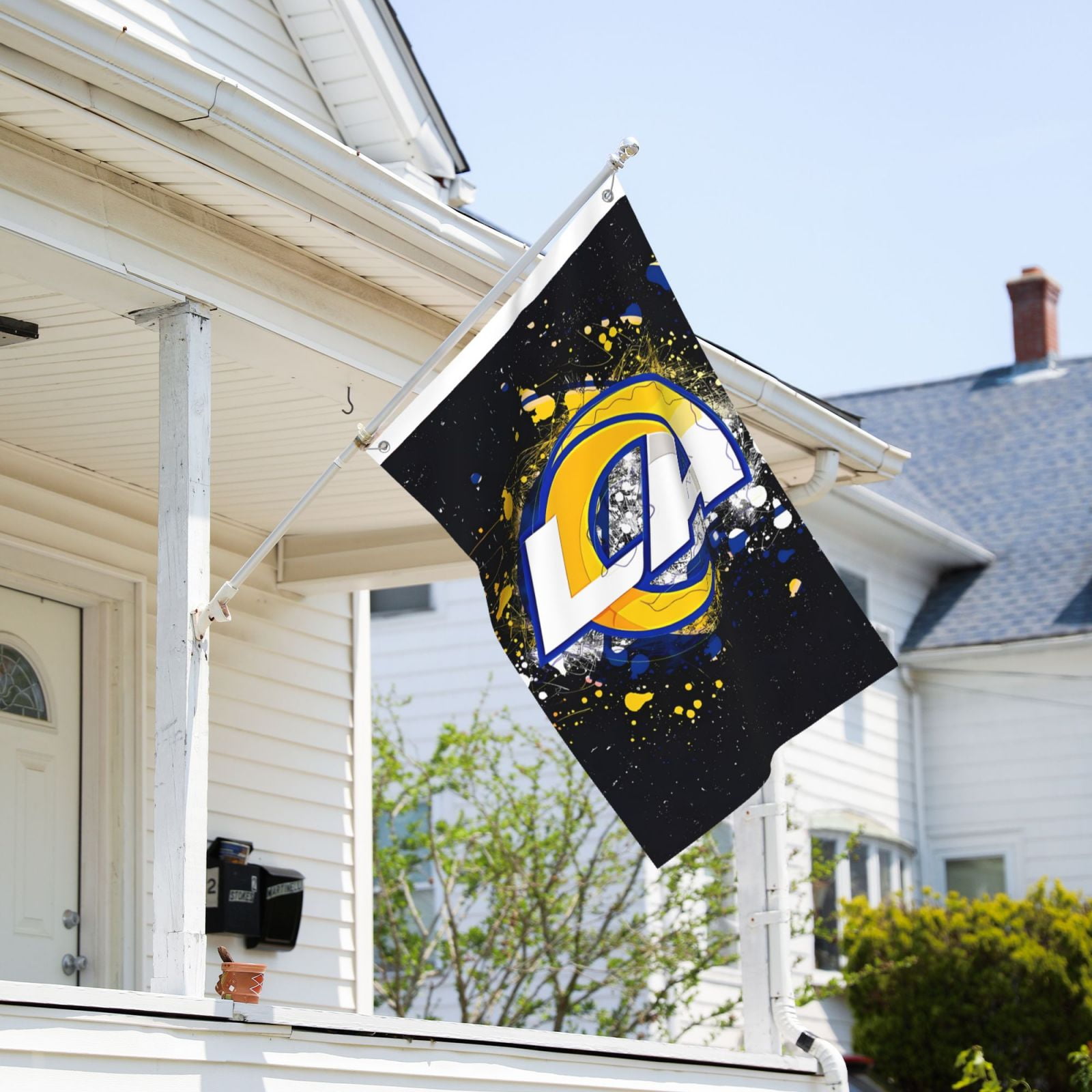 Los_Angeles_R Outdoor decoration Double Sided Flag 3x5FT, American ...