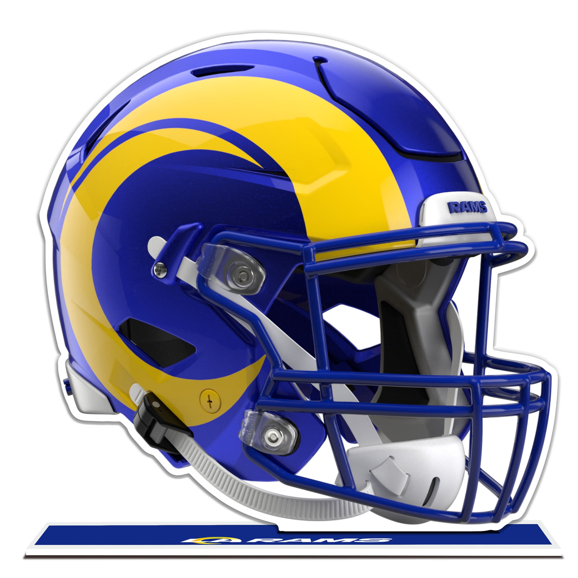 Los Angeles Rams 10" Speed Helmet Standee - Walmart.com