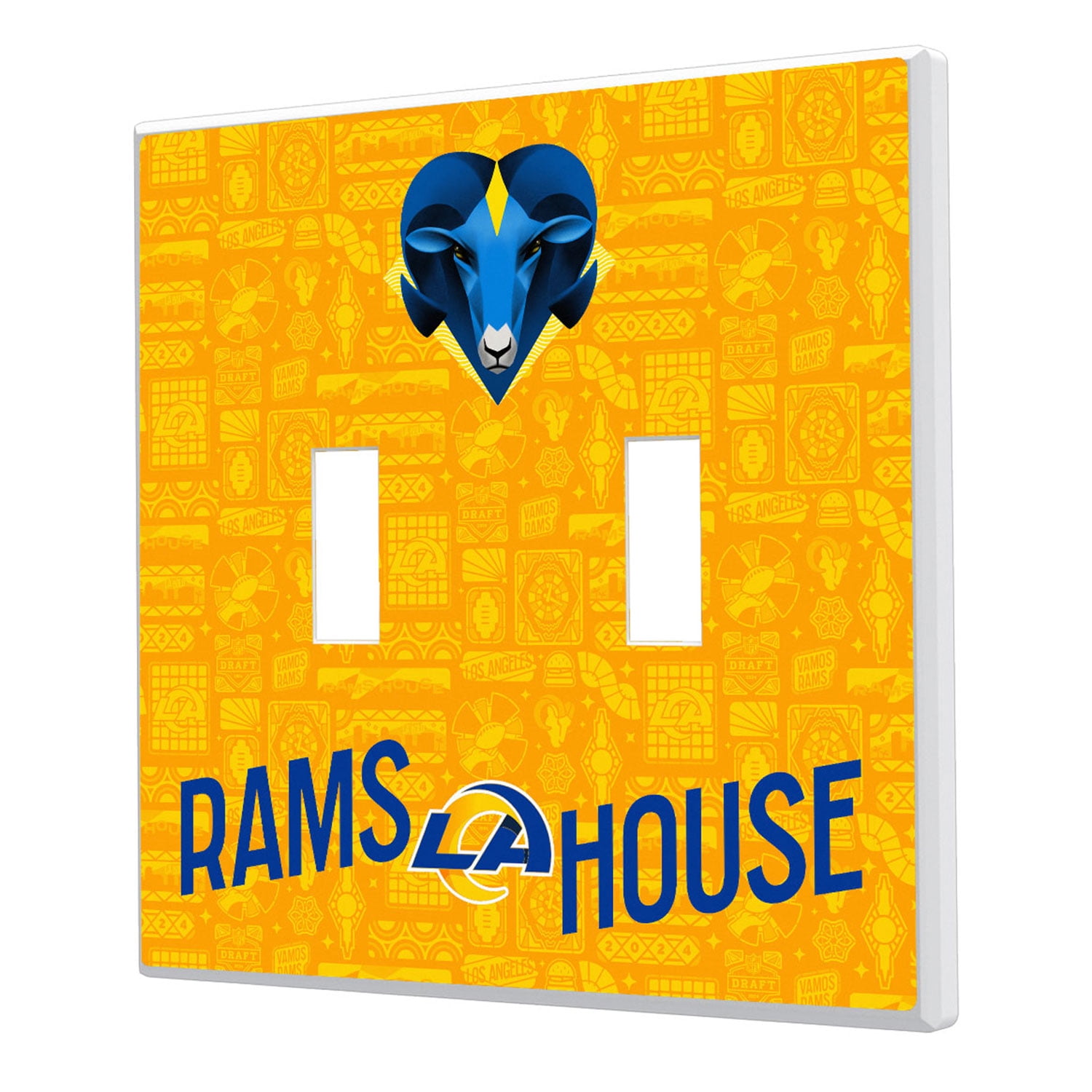 Los Angeles Rams 2024 Illustrated Limited Edition Double Toggle Light ...