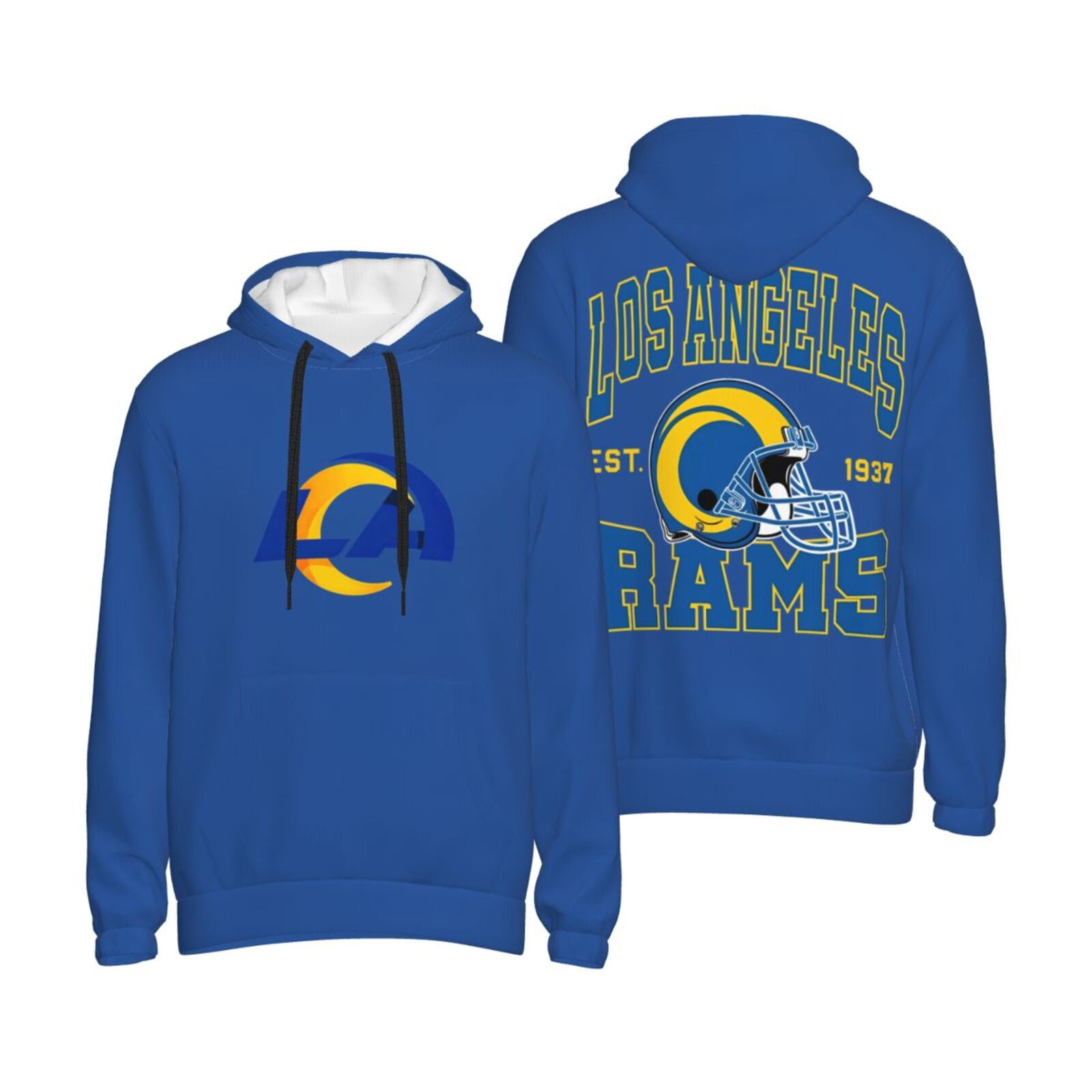 Rams Classic Team Crest Unisex Adult Sweatshirt Reversible Pullover ...