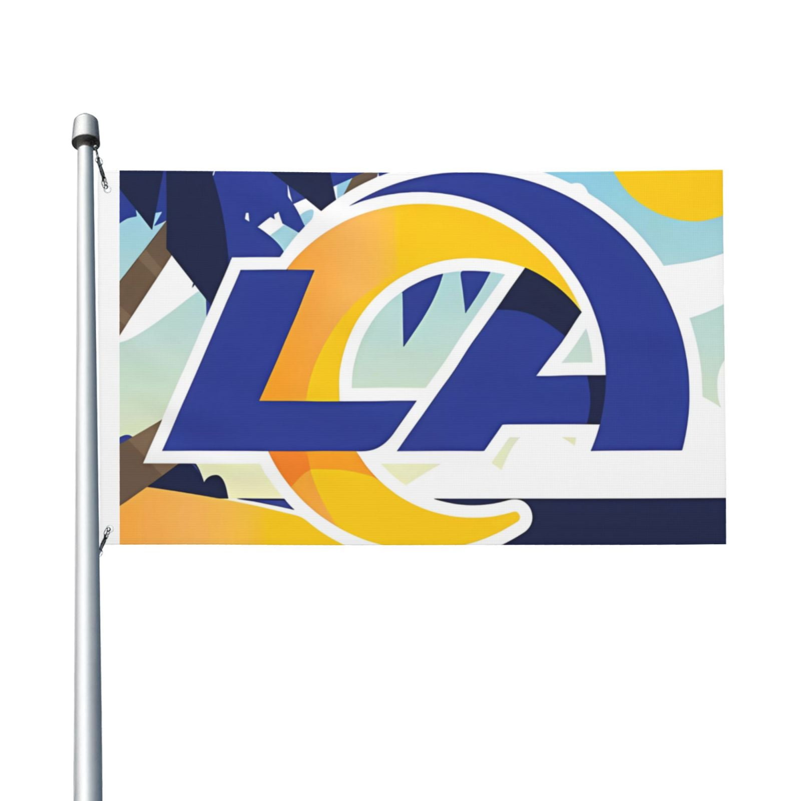 Rams football team Support Flag Double Sided Outdoor Decorative Flag ...