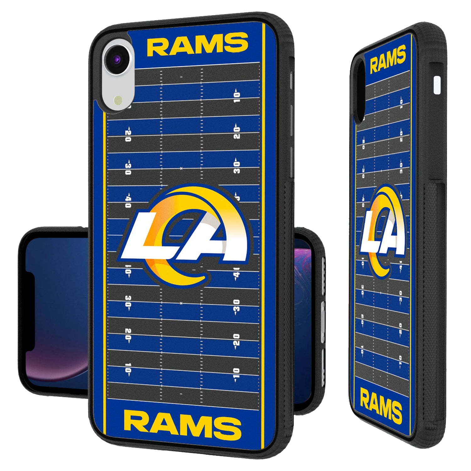 Los Angeles Rams iPhone Bump Case with Field Design - Walmart.com