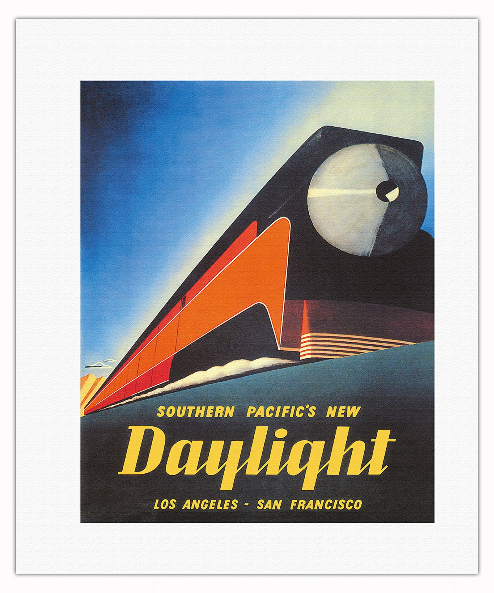 Los Angeles to San Francisco - Southern Pacific’s New Coast Daylight ...