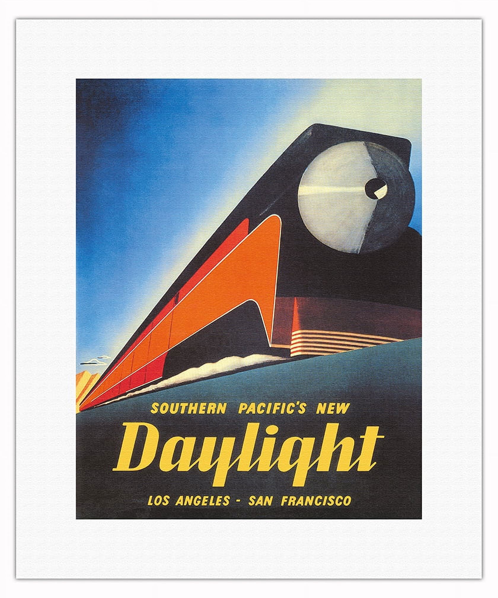 Los Angeles to San Francisco - Southern Pacific’s New Coast Daylight ...