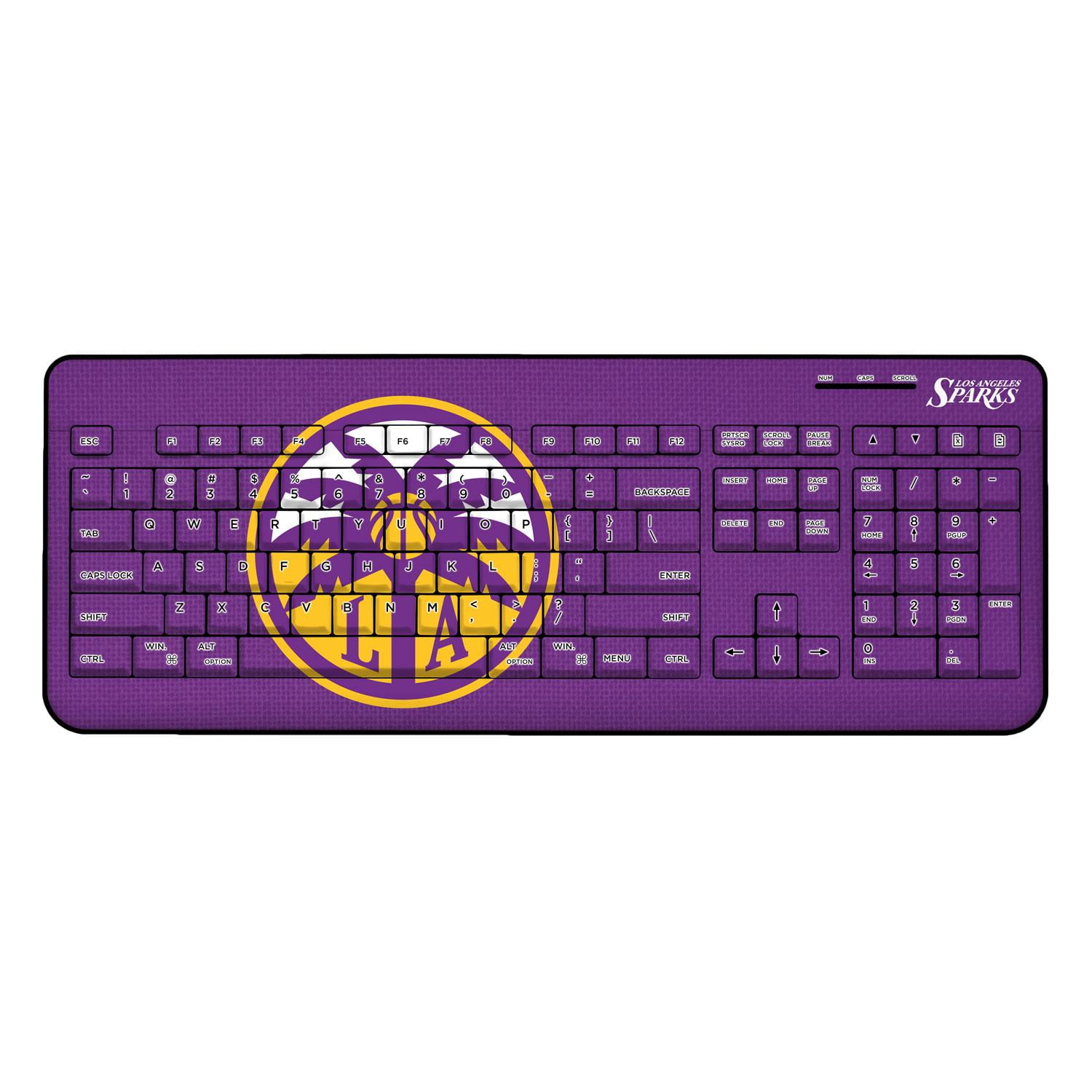 Los Angeles Sparks Wireless Keyboard - Walmart.com