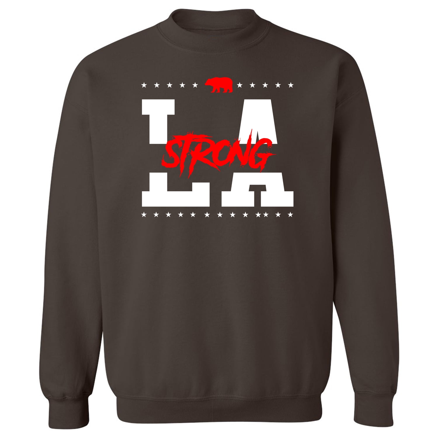 Los Angeles Strong Tee - LA Strong California Bear Unisex Crewneck ...