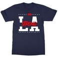 Los Angeles Strong Tee - LA Strong California Bear Unisex T-Shirt (Navy ...