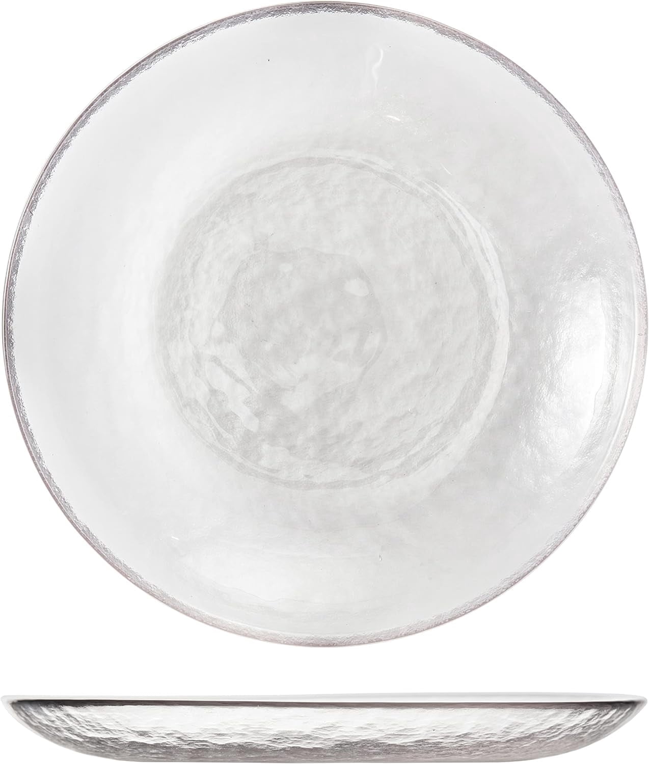 Los Cabos Glass Dinnerware Collection, Salad Plate (Set of 4), 8 Inch ...