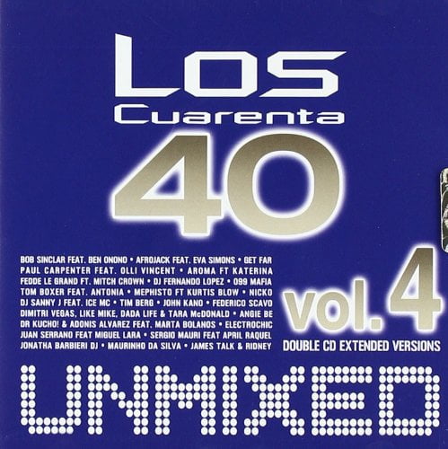 Los Cuarenta Unmixed Los Cuarenta Unmixed 4 (CD) - Walmart.com